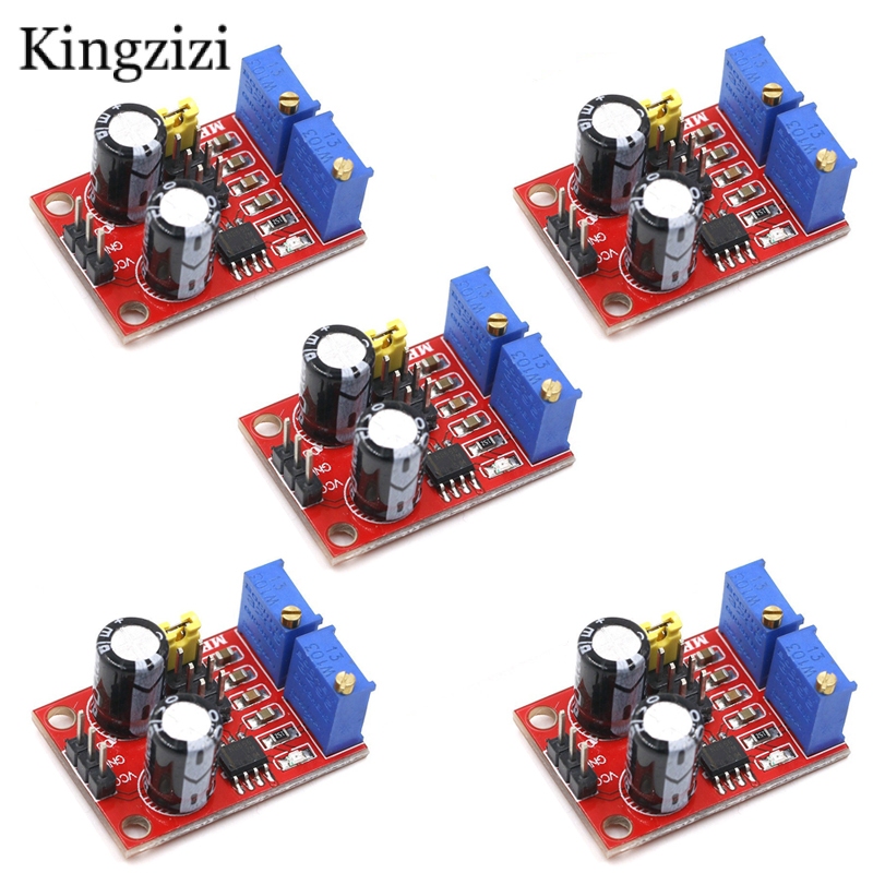 NE555 pulse frequency adjustable duty cycle square wave module ...