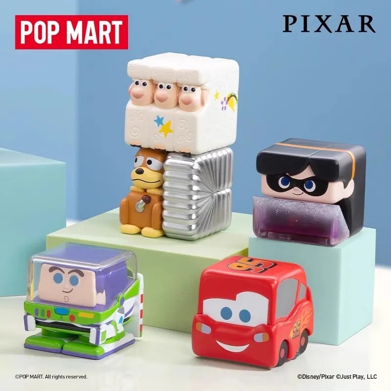 Original POP MART Disney/Pixar POP CUBE - 1 Series Action Figure ...