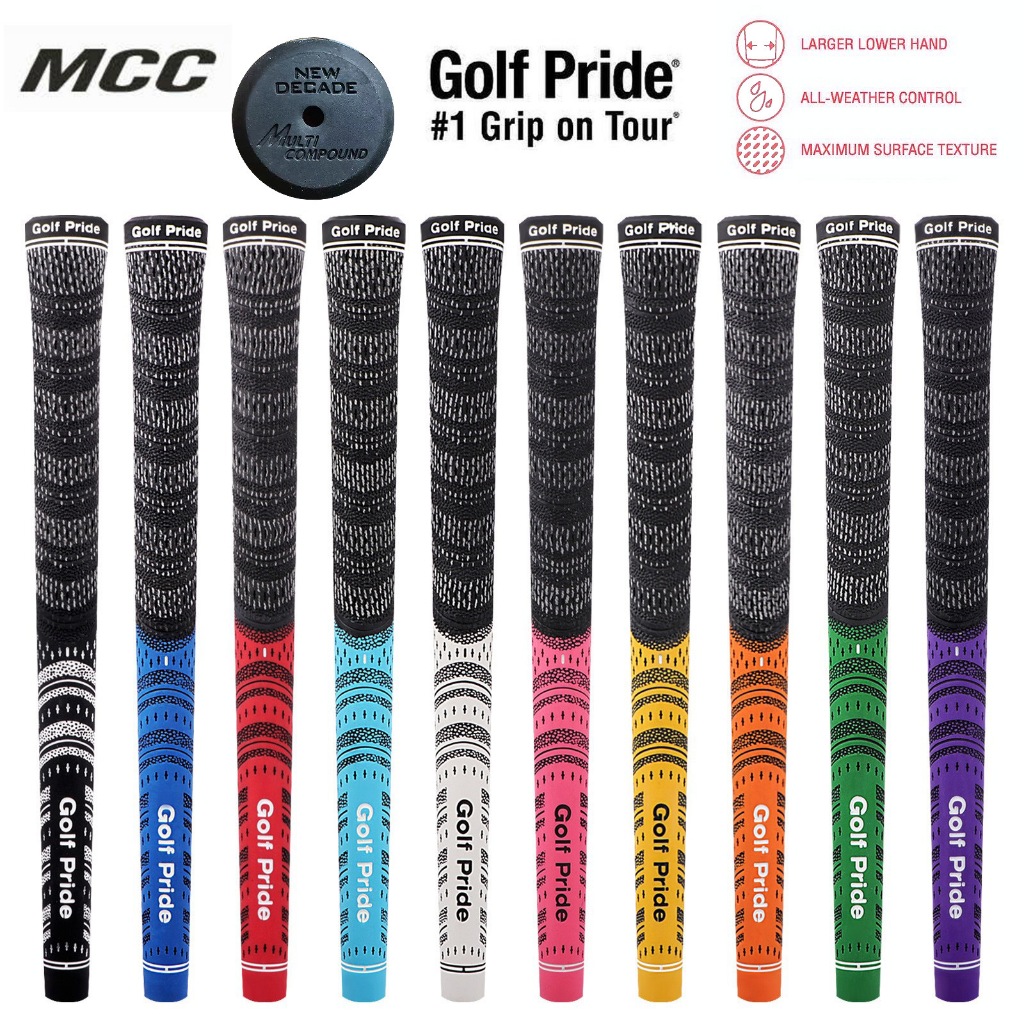 READY STOCK Golf Pride Grip MCC Carbon Yarn Golf grips Standard and ...