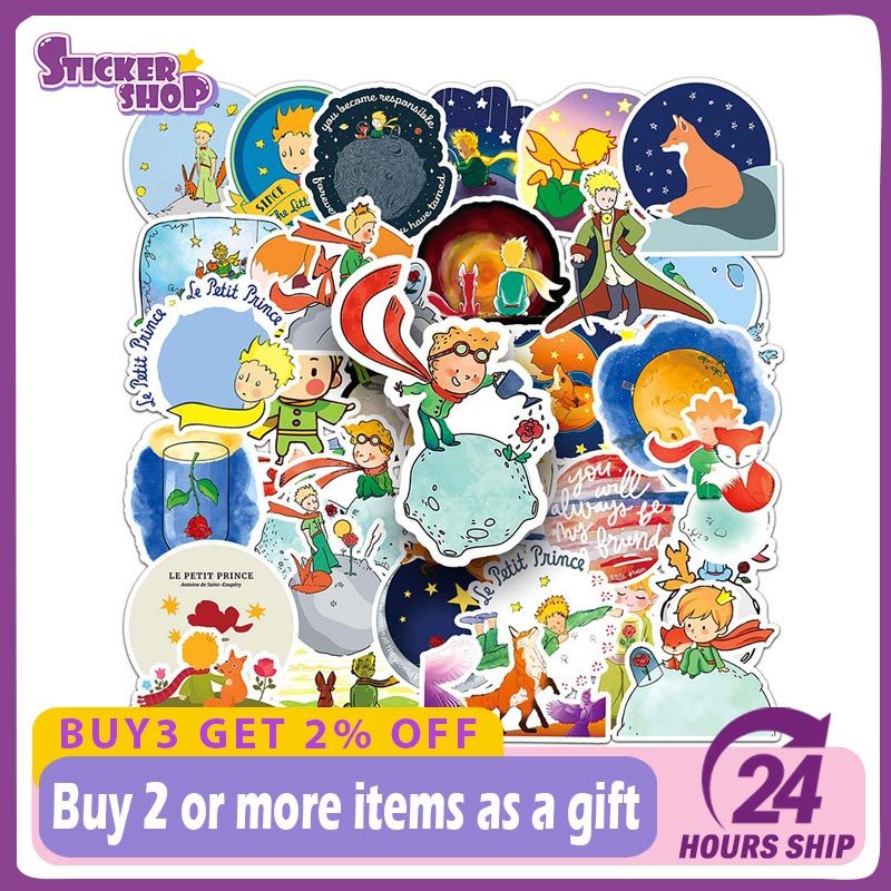 50PCS Fairy Tale Little Prince Sticker Decorative Notebook Kid DIY ...