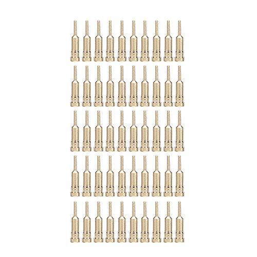 50pcs/Set 0.8mm Diameter Tube Socket Pins Nixie/VFD Tube Socket Female ...