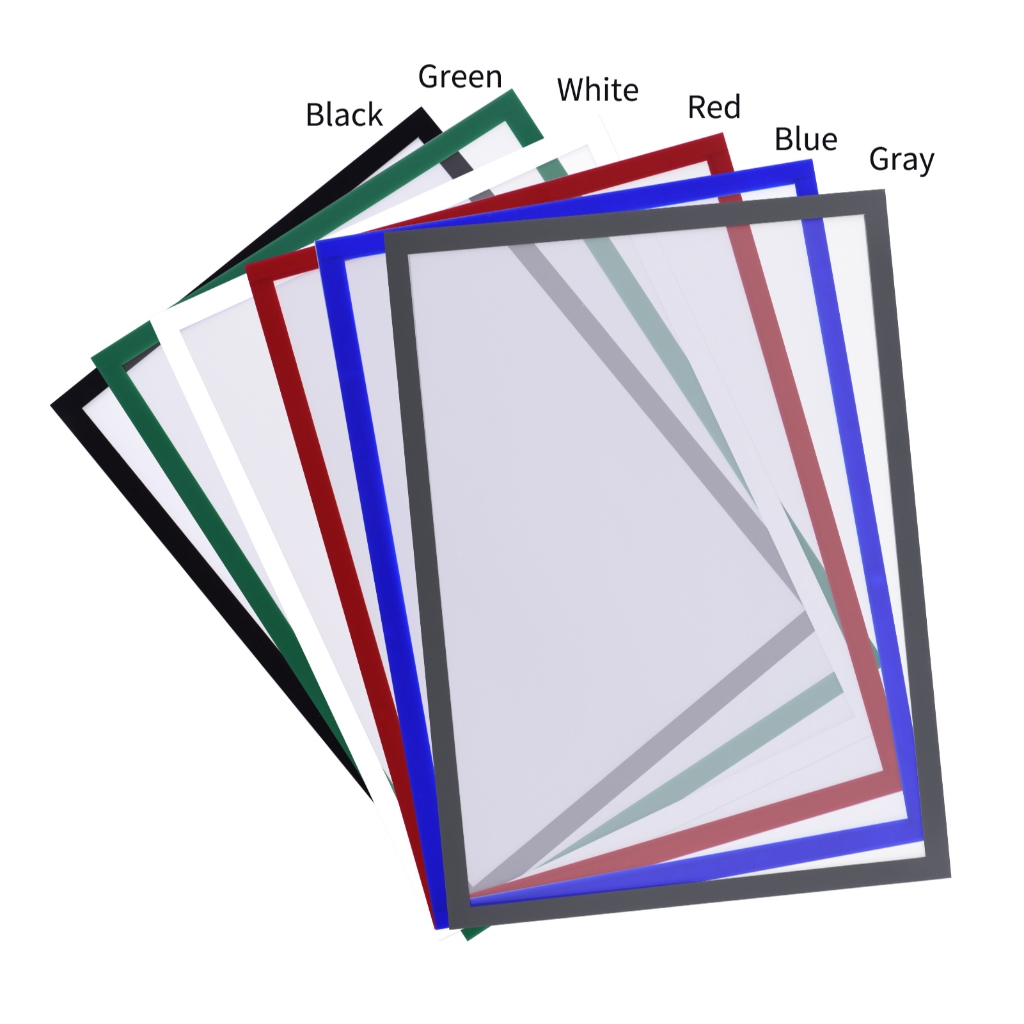 Magnetic File Frame Transparent PVC Document Display Frame for A4 Size ...
