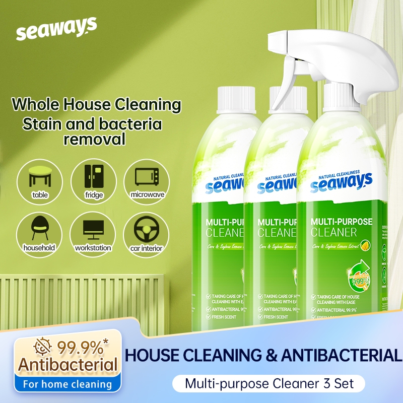 Seaways Multi-Purpose Cleaner Spray Foam Refrigerator Oven Microwave ...