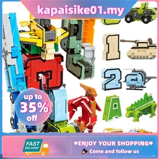 Robot Transform Building Blocks Action Figures Car Models Morphing ...