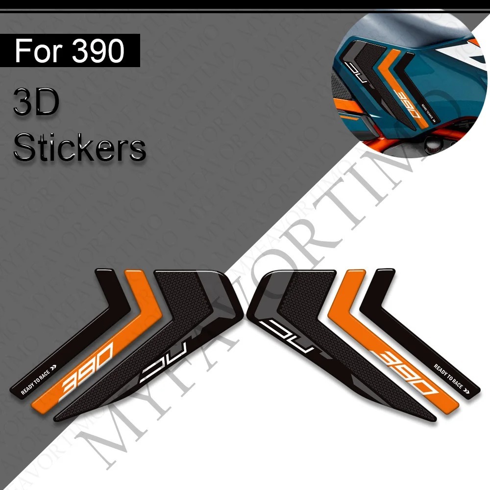 Motorcycle Fairing Fender Protector Tank Pad Side Grips Gas Fuel Oil ...