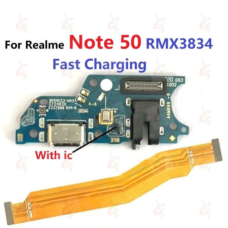 Charging board for Realme Note 50 motherboard Main borad flex cable ...