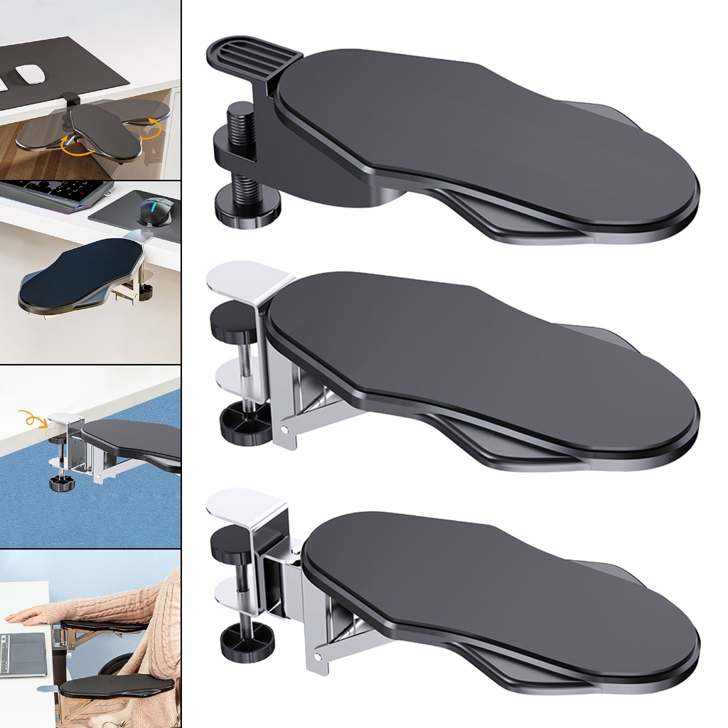 Ergonomic Computer Arm Rest for Desk, Elbow rest Desktop Extension Hand ...