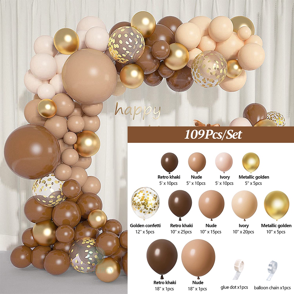 GeeParty Balloon Garland Birthday Party Decoration Set Balloon Arch ...