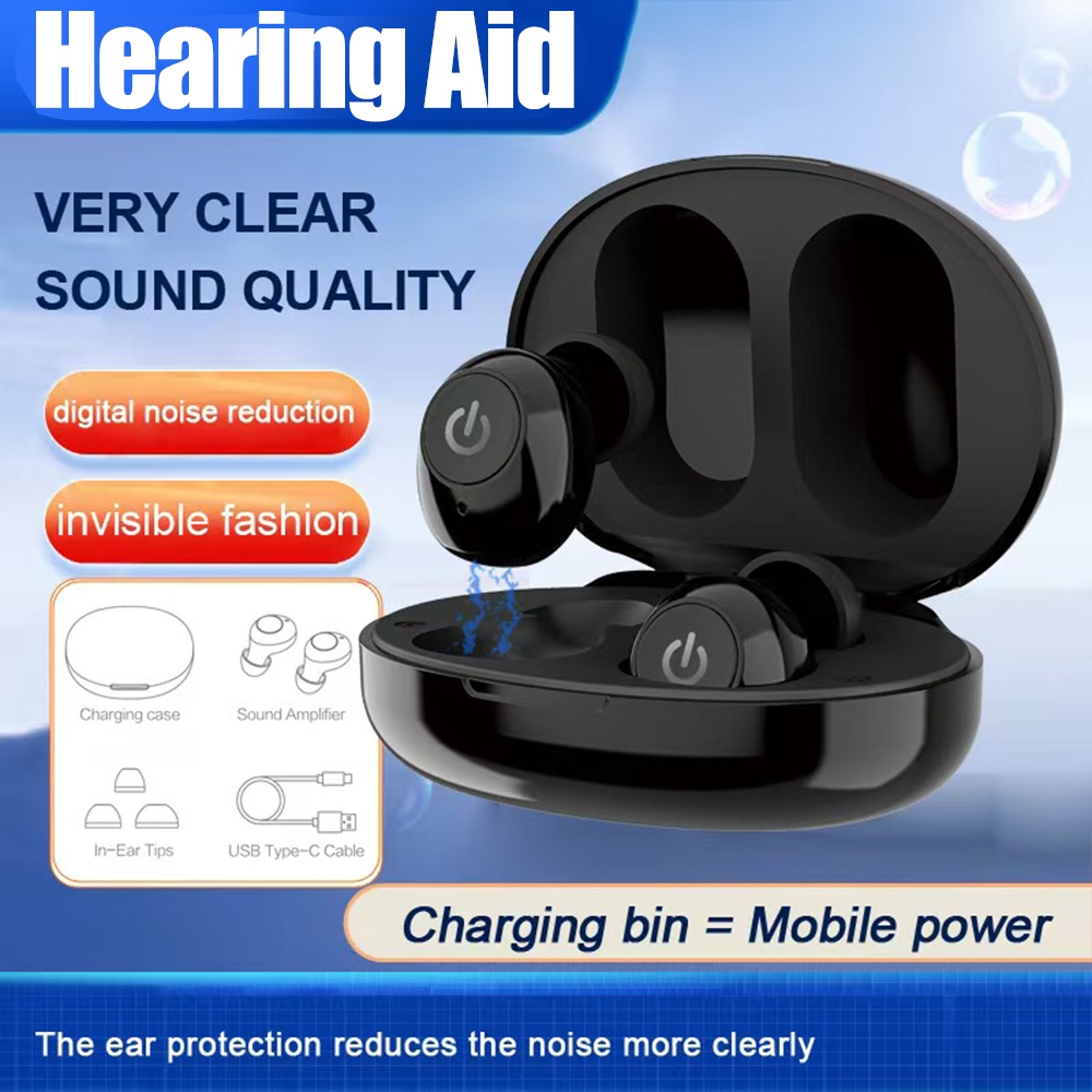 Hearing Aid Rechargeable Original Hearing Aid Adjustable Sound Voice ...