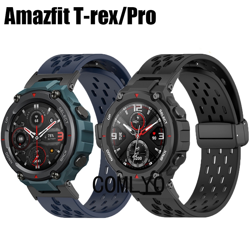 For Amazfit T-rex / T rex pro Strap Smart watch Wristband Silicone ...