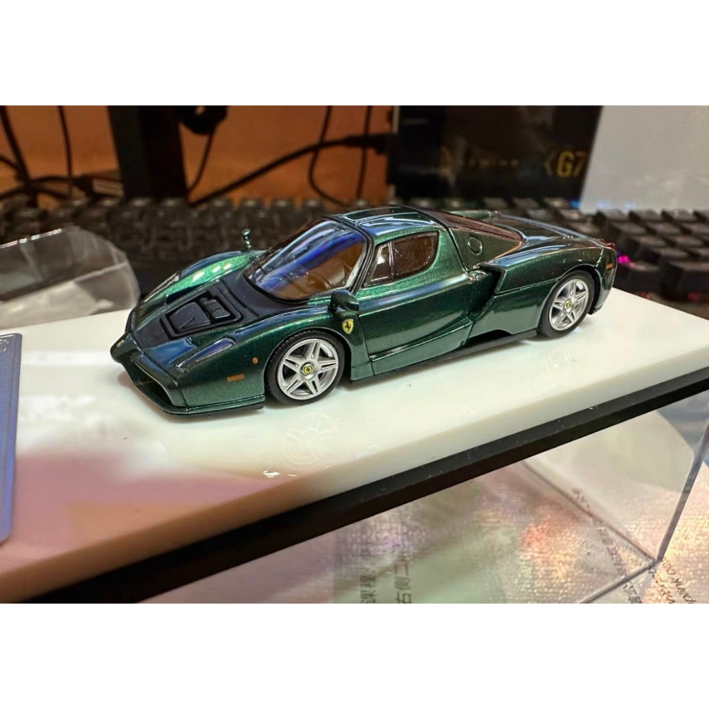 King Model 1: 64 Ferrari Enzo Enzo Metal Red Front Rear Cover Can Drive ...
