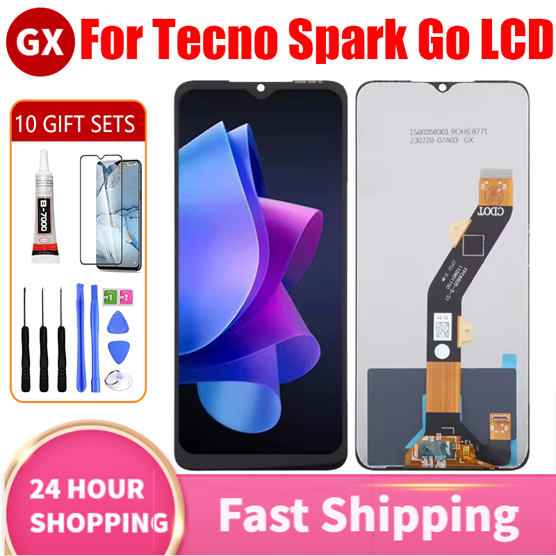 Original LCD For Tecno Spark Go (2020/2022/2023/2024) LCD Display Touch Screen Digitizer ...