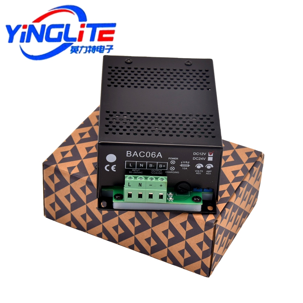 BAC06A 6A Generator Automotive Smart Battery Charger Module Power ...