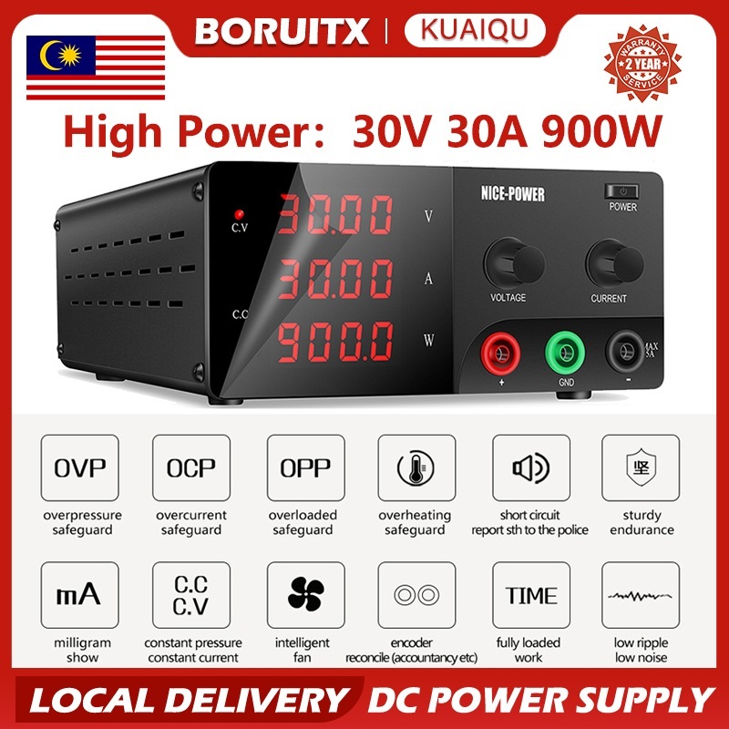 NICE-POWER 30V 10A 20A 30A Variable DC Power supply AC to DC Switching ...