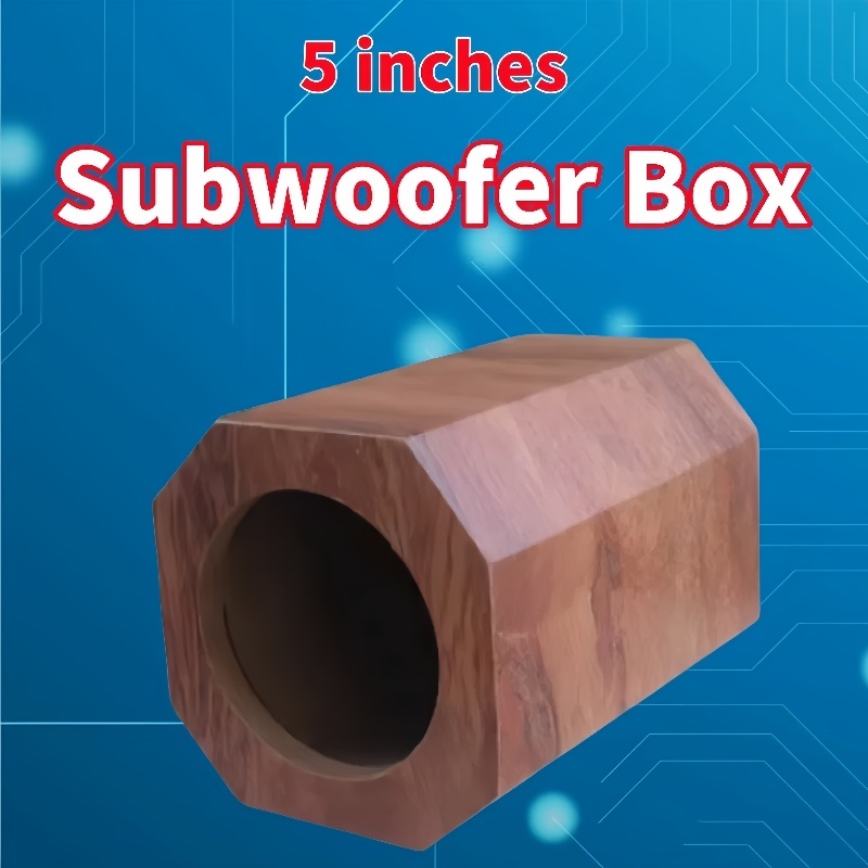 DIY Octagonal Honeycomb Subwoofer Housing,5-inch Home/Car Passive ...
