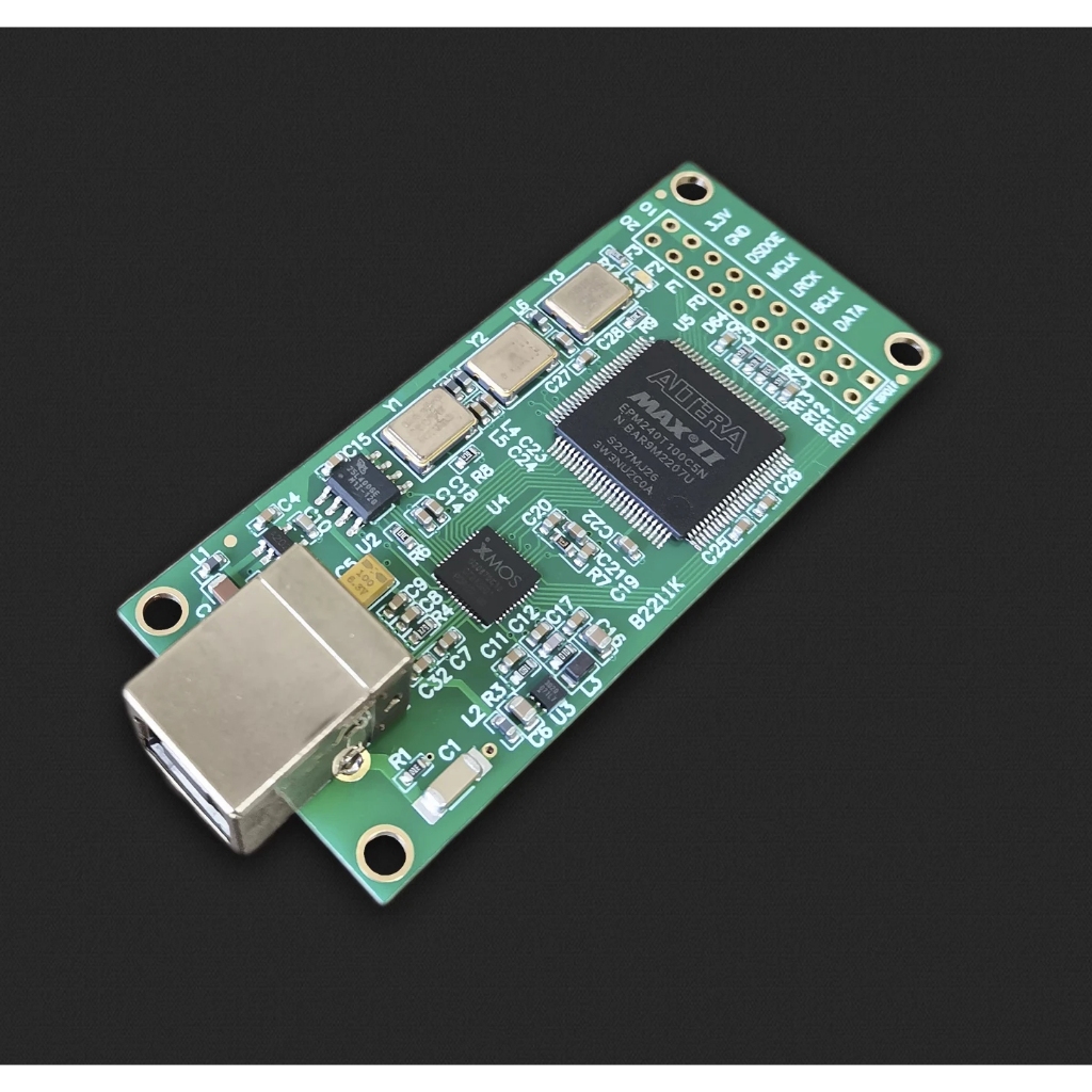 ⭐xmos Xu208 Usb Digital Interface Module Usb To I2s Iis Stepper Card Dsd256 Pcm384 Shopee Malaysia