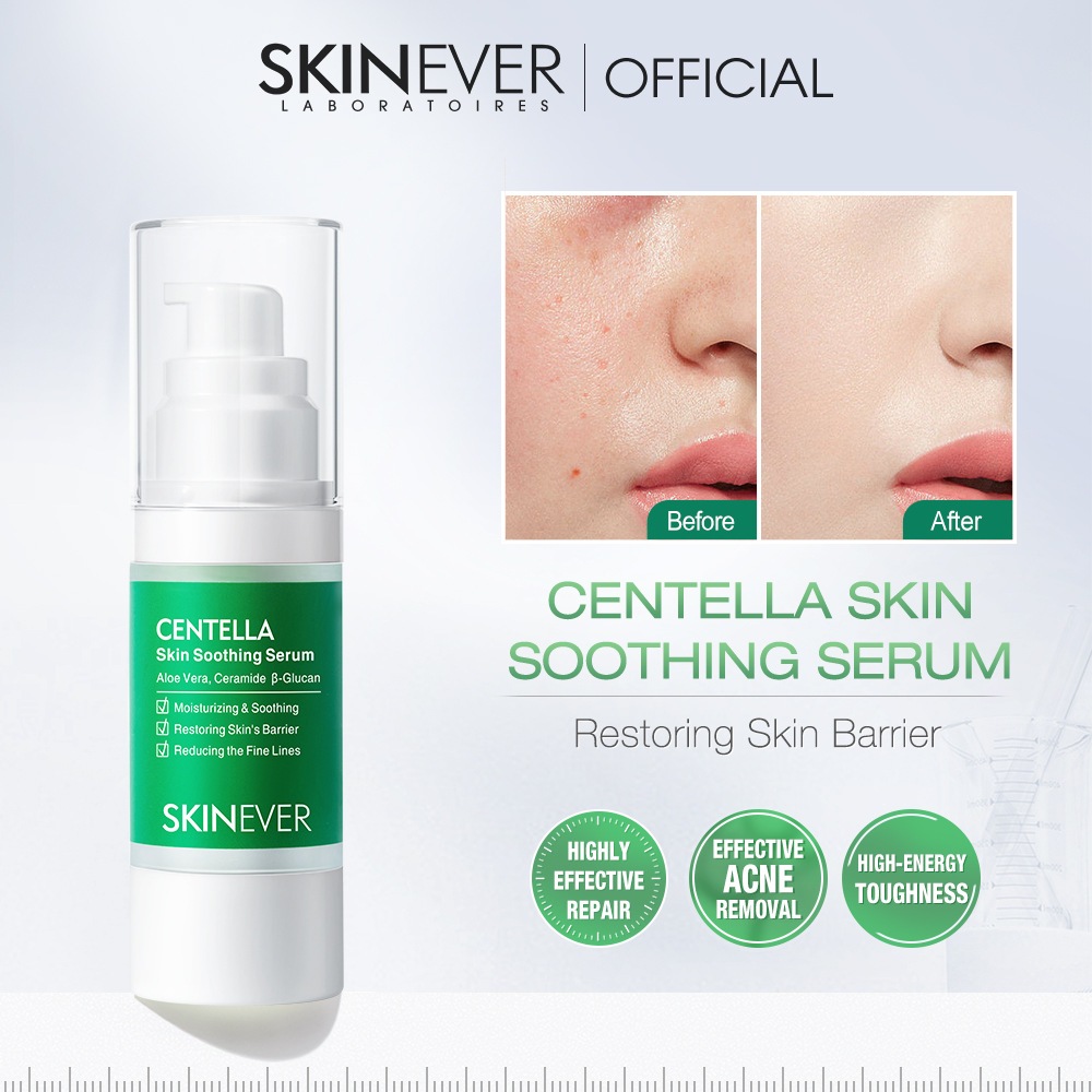 SKIN EVER essence set contains moisturizing VITAMIN C BRIGHTENING SERUM ...