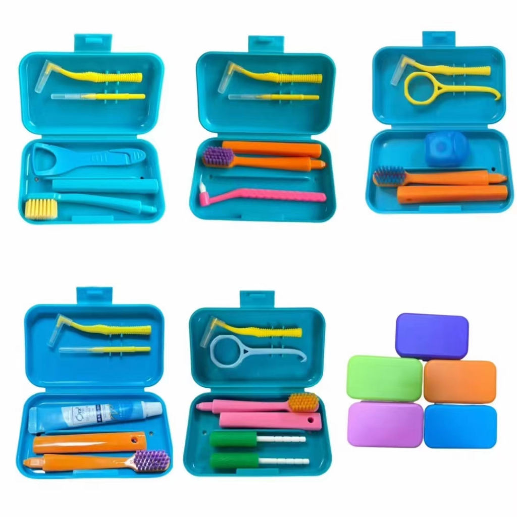 Invisible orthodontic set dental care set single bundle brush+folding ...