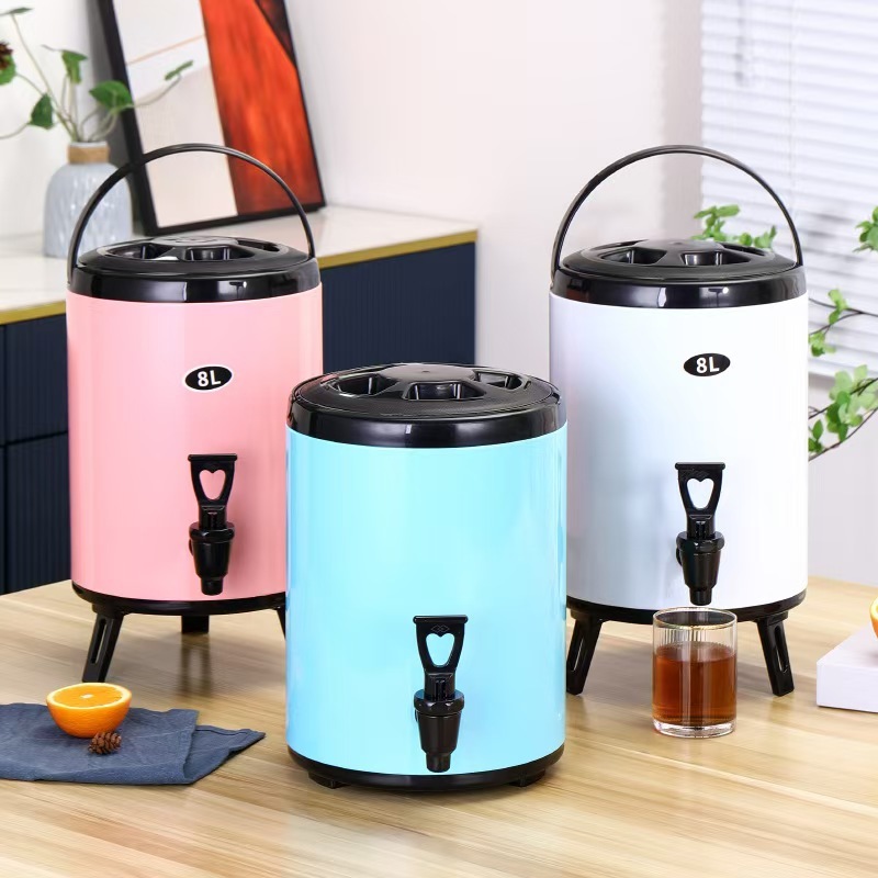 【Fast delivery】Milk Tea Bucket hot and cold universal Water Jug ...