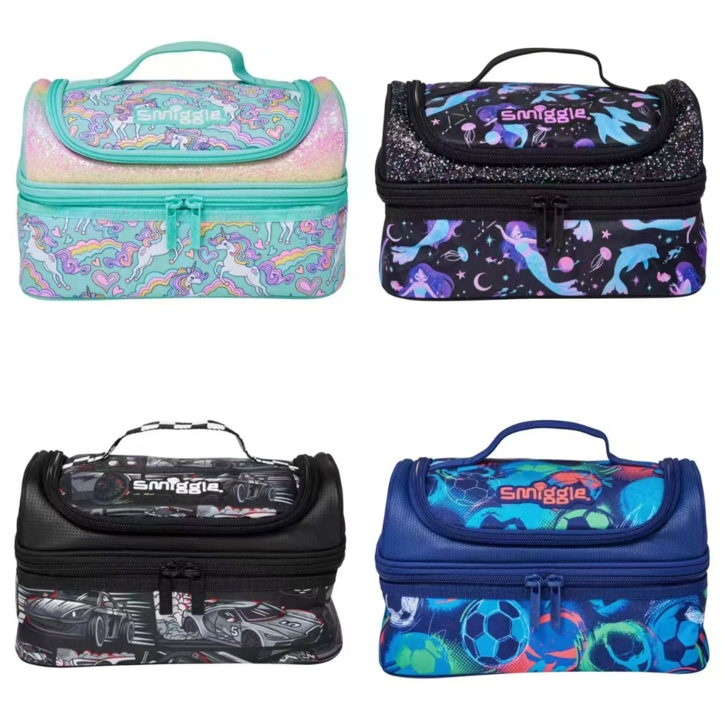 Australia smiggle Double Layer Bento Handbag Primary School Children ...