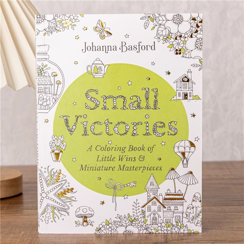 Small Victories: A Coloring Book of Little Wins and Miniature ...