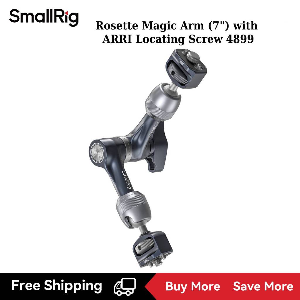 SmallRig Rosette Magic Arm (11")/ (7") with ARRI Locating Screw #4899 ...