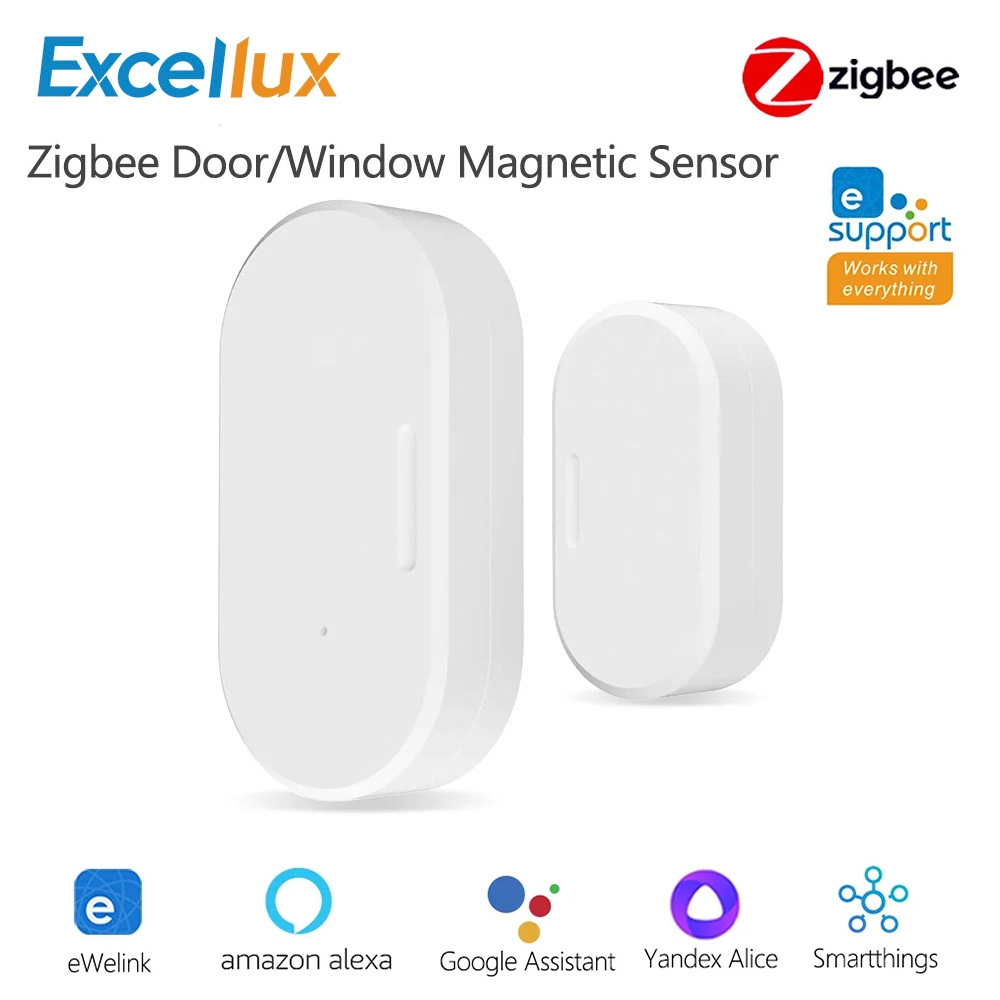 Smart Zigbee Door Sensor Magnetic Window Door Open / Closed Detectors ...