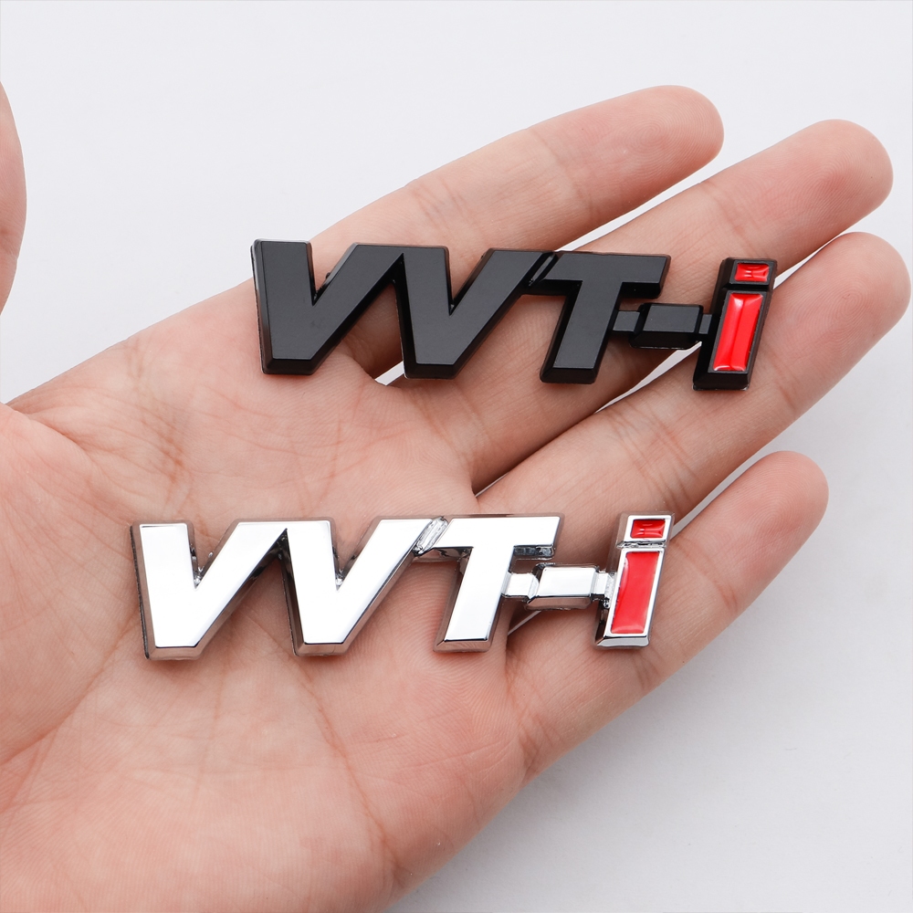 VVT-i metal sticker 3D car sticker VVTI logo fender suitable for Toyota ...
