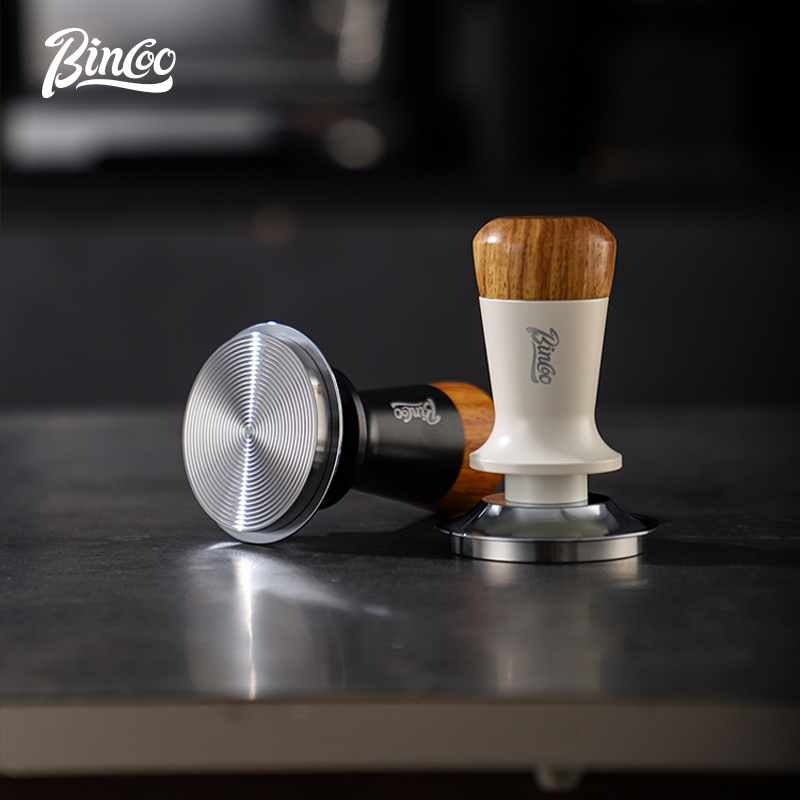 Bincoo Coffee Press Powder Hammer Three-Blade Threaded Wooden Handle ...
