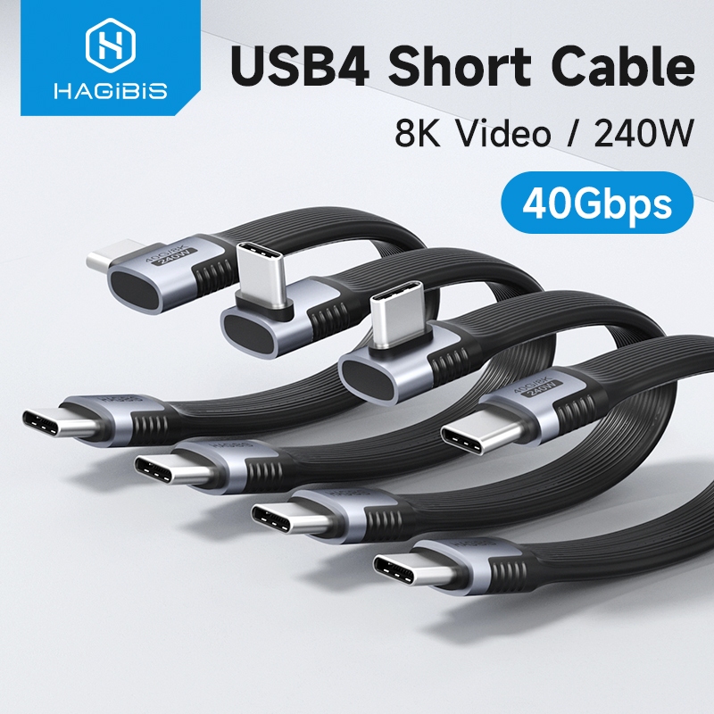 HAGiBiS USB C To Type C Short Data Cable (240W) | Shopee Malaysia
