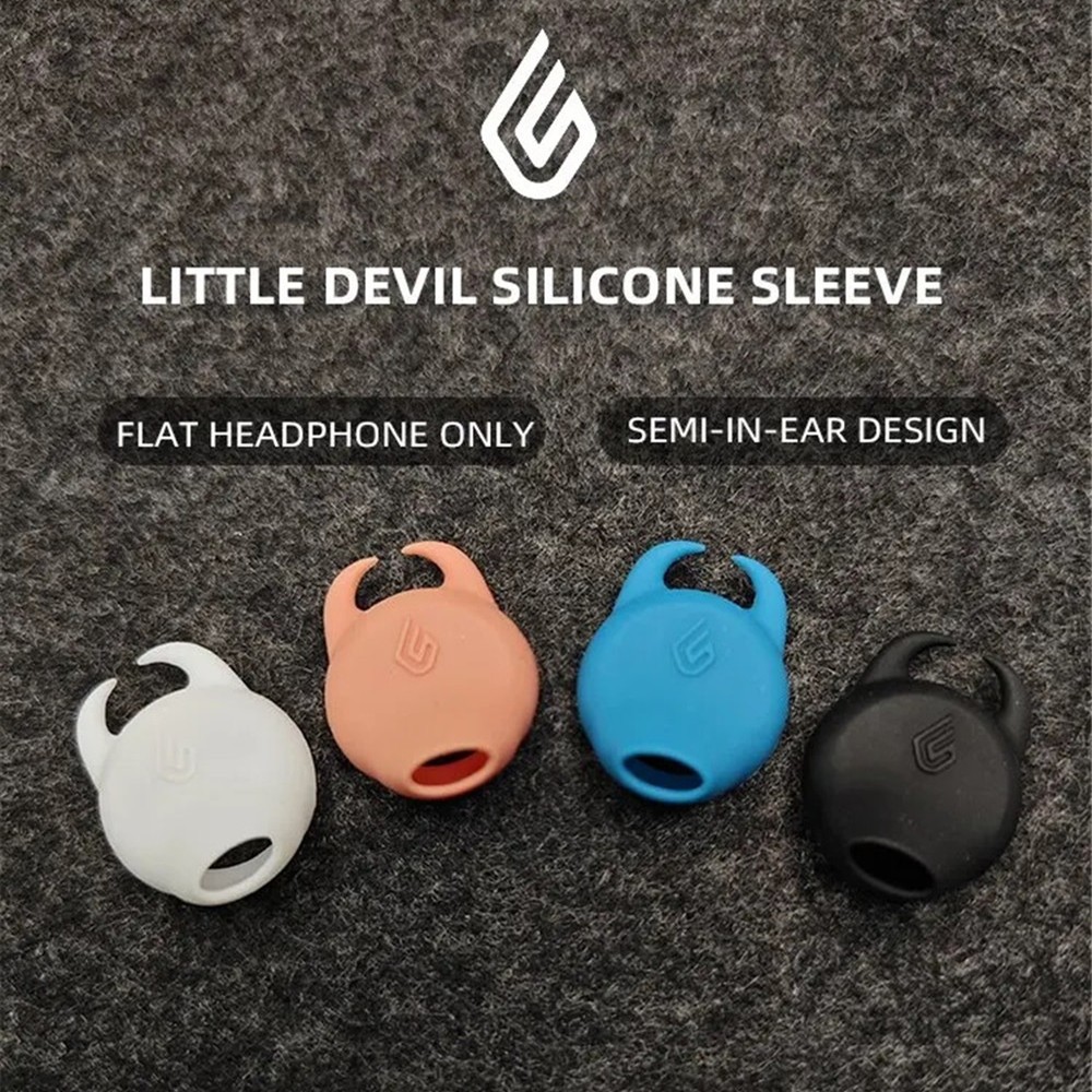 1 Pair Flat head earphones silicone sleeve, protective sleeve, sponge ...