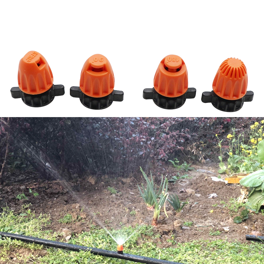 20Pcs 90/180/360 angles, Strip Refraction nozzle Drip Irrigation system ...