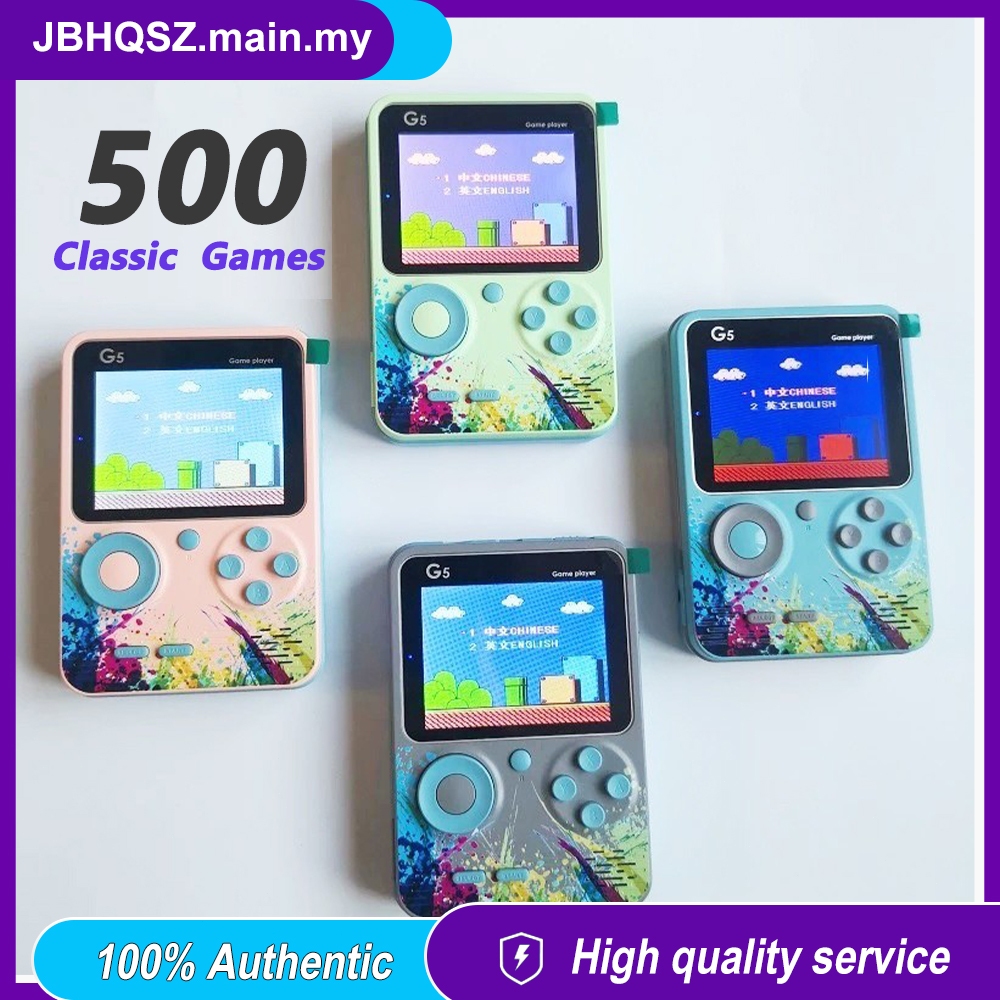 WJ5403 Retro Mini Game Console with 400 Classic Games - AV Display ...