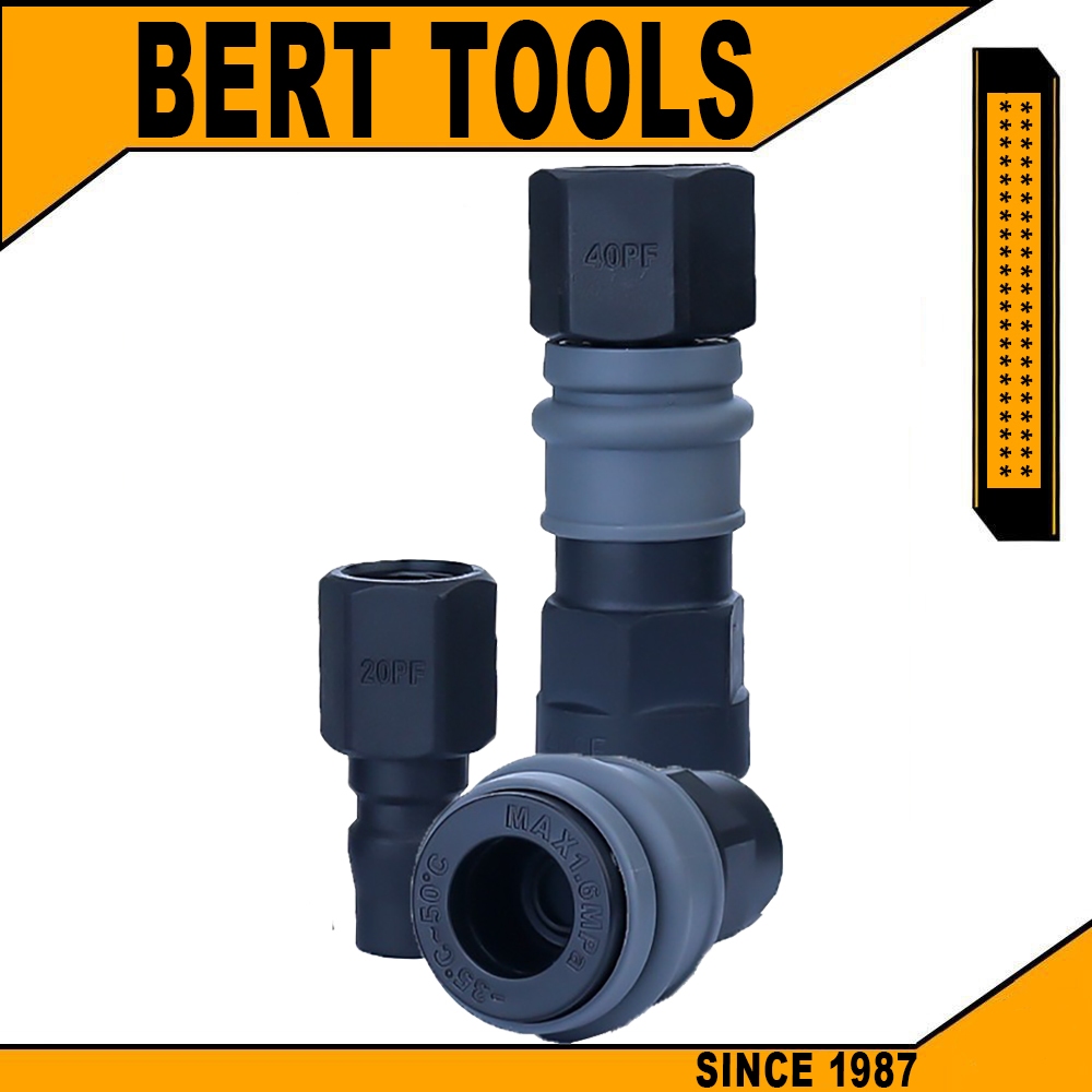 BERT🇲🇾｜Plated Air Line Connectors - Couplings, Coupler and Plug Kit ...
