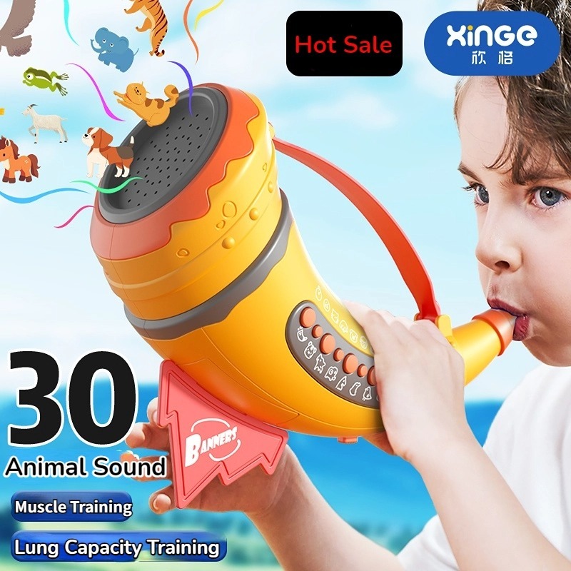 ⭐Ready Stock⭐Kids Animal Electronic Horn Music Educational Toys ...