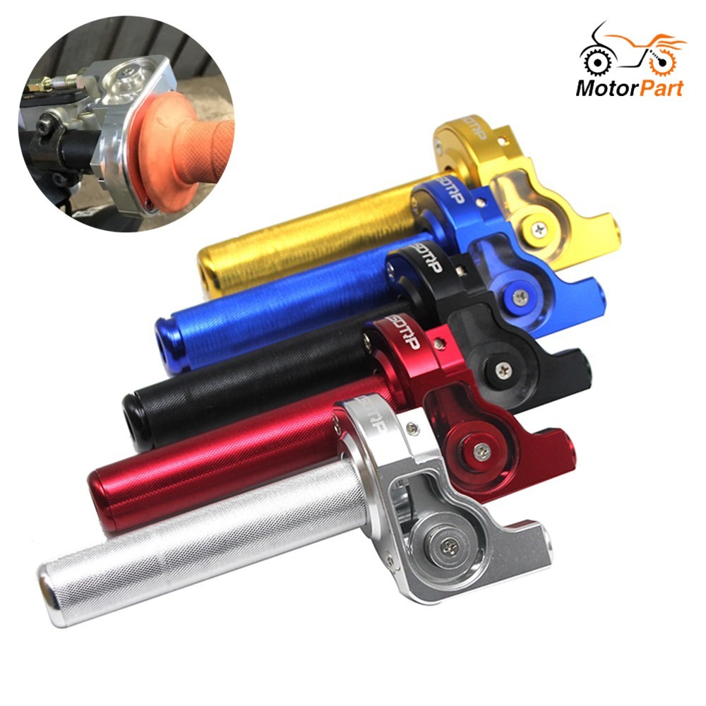 7/8'' Quick Action CNC Throttle Grip Twist 22mm Motorcycle Throttle ...