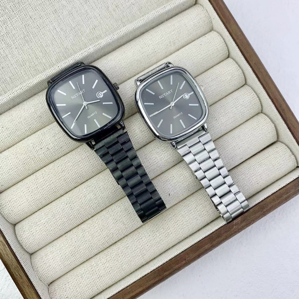 Classic A138 Black Stainless Steel Waterproof Shockproof Watch New Nstart | Shopee Malaysia