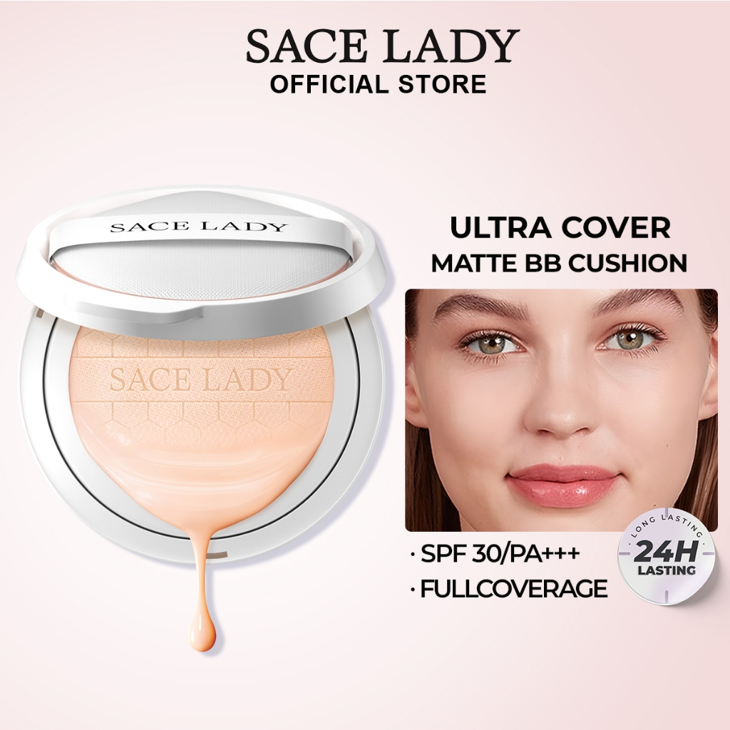 【Refill】SACE LADY Long Lasting BB Cushion Ultra Matte Waterproof ...