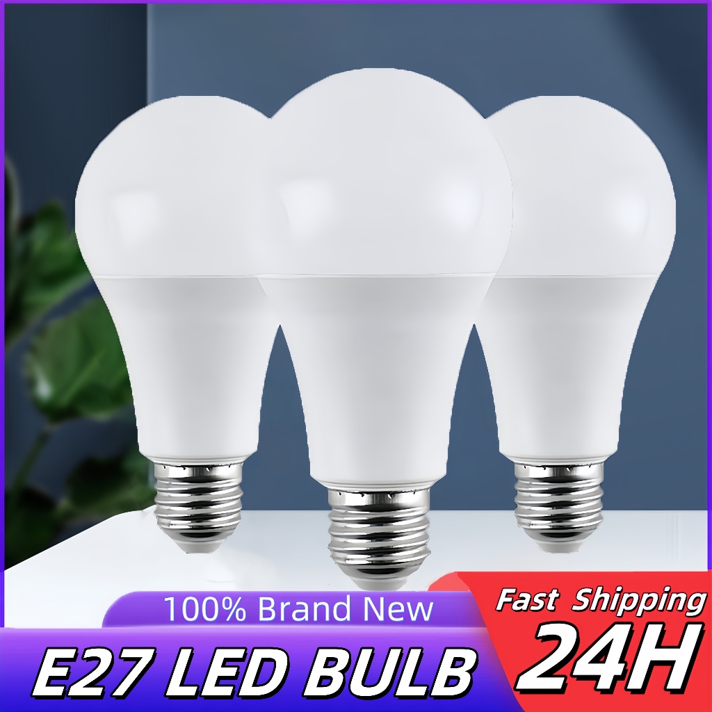 （COD）Mentol LED Rumah 5W/9W/18W E27 LED Bulb Down Light LED Ceiling ...