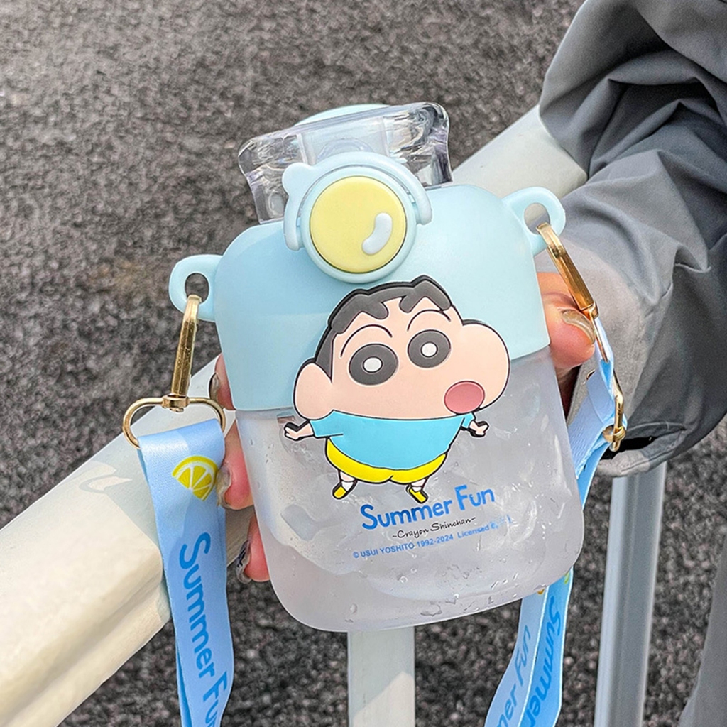 Crayon Shin-chan water cup for girls in summer, cute plastic big ...