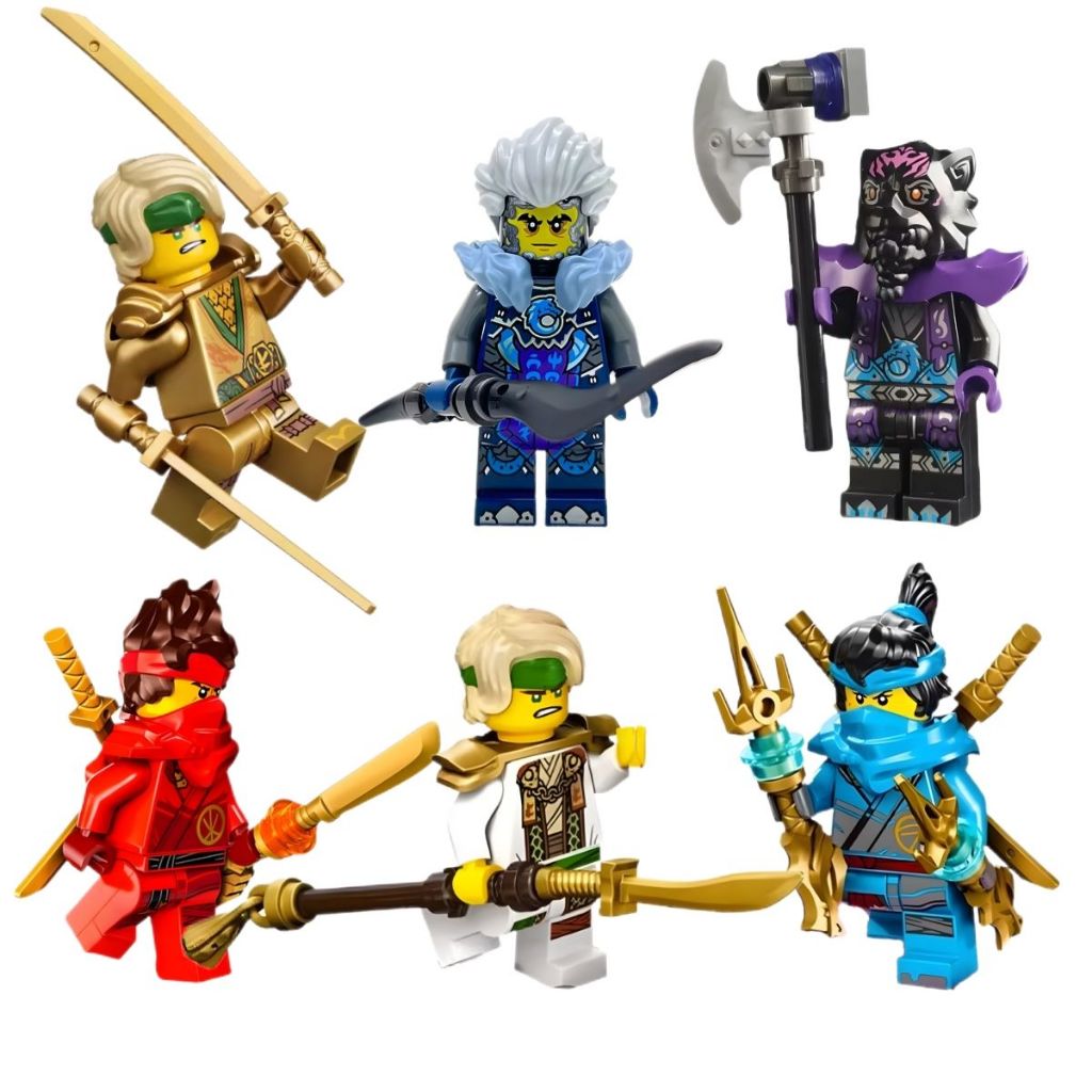 Block Toys Figure New Ninja Lloyd Kai Nya Ras Sora Building Block Mini ...