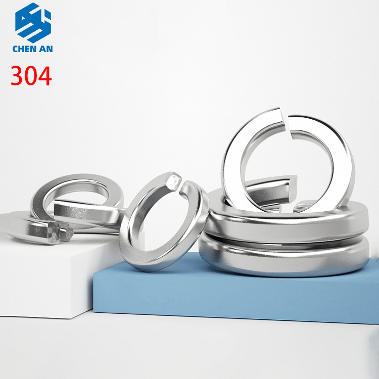 Spring Washer M1.6 M2 M3 M4 M5 M6 M8 M10 M12 M14 M16 M18 304 Stainless Steel GB93 Steel Grade A2 ...
