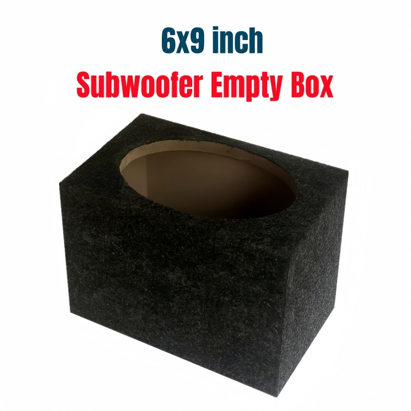 DIY 6x9 Inch Car/Home Subwoofer Empty Box Body, Passive Subwoofer Box ...