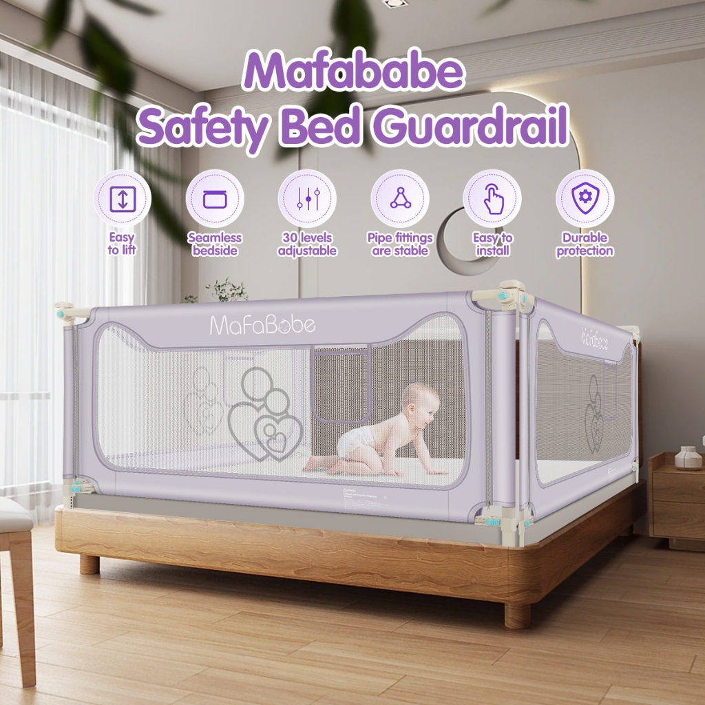 Lifting Baby Safety Bed Guard Bed Rail Anti-fall Bed Fence Bed Gate ...