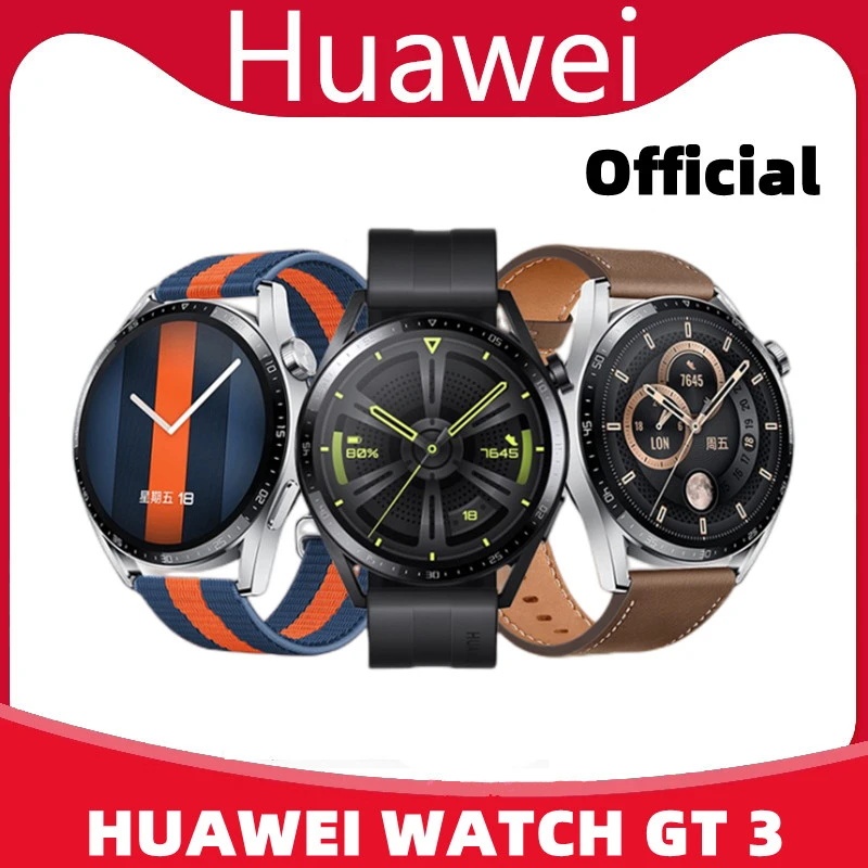 HUAWEI WATCH GT 3 Smart watch | 2 weeks battery life | all-day SpO2 ...