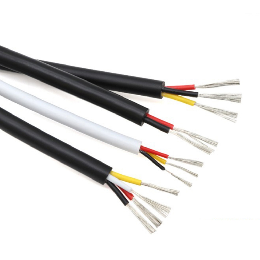 2-4 Cores 1m Multi-core Sheath Power Cord Cable 20AWG-26AWG UL2464 Signal Wire | Shopee Malaysia
