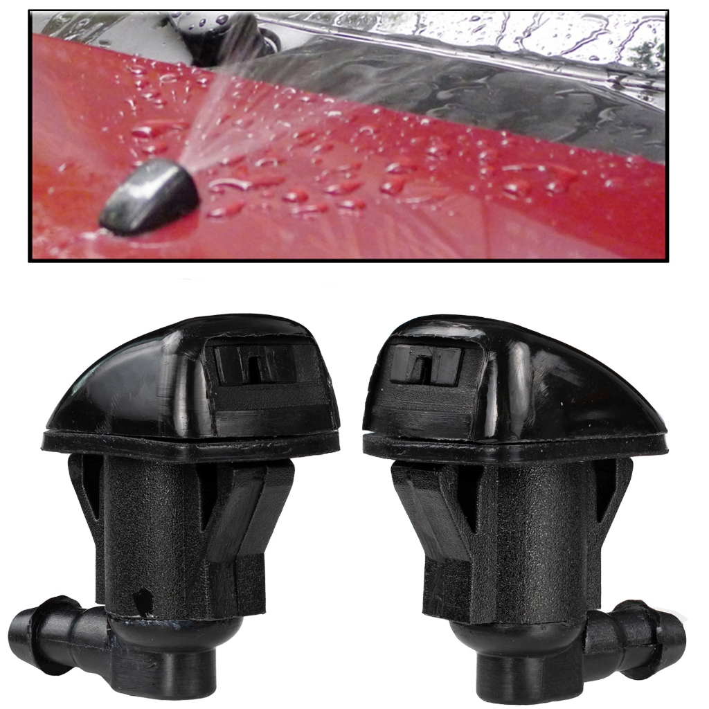 2PC Sprinkler Wiper Windshield Car Washer Nozzle For Toyota Hilux ...