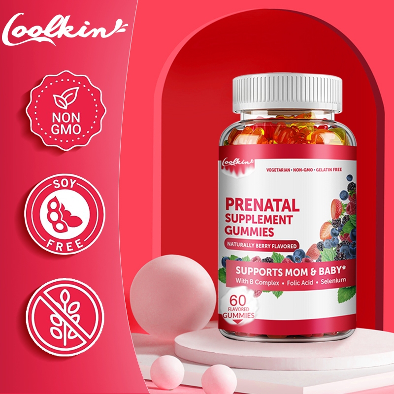Coolkin - PRENATAL SUPPLEMENT GUMMIES, Supports Healthy Growth & Brain ...