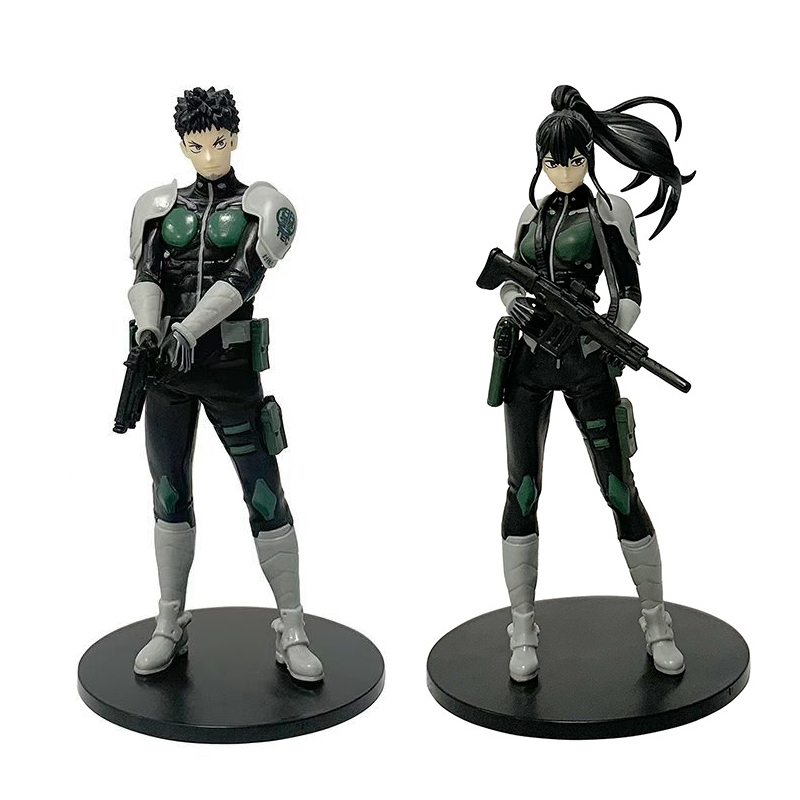18-19cm Japan Anime Kaiju No.8 Figure Ashiro Mina Kafka Hibino Defence ...