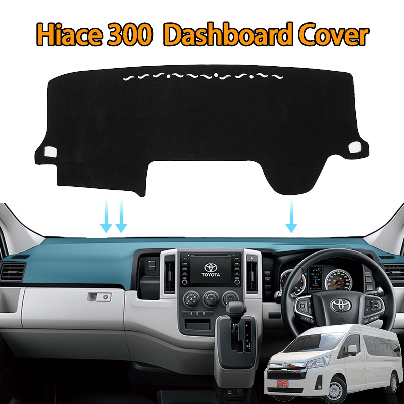 Hiace 300 Commuter(2019-2026) Dashboard Cover black for toyota Hiace ...